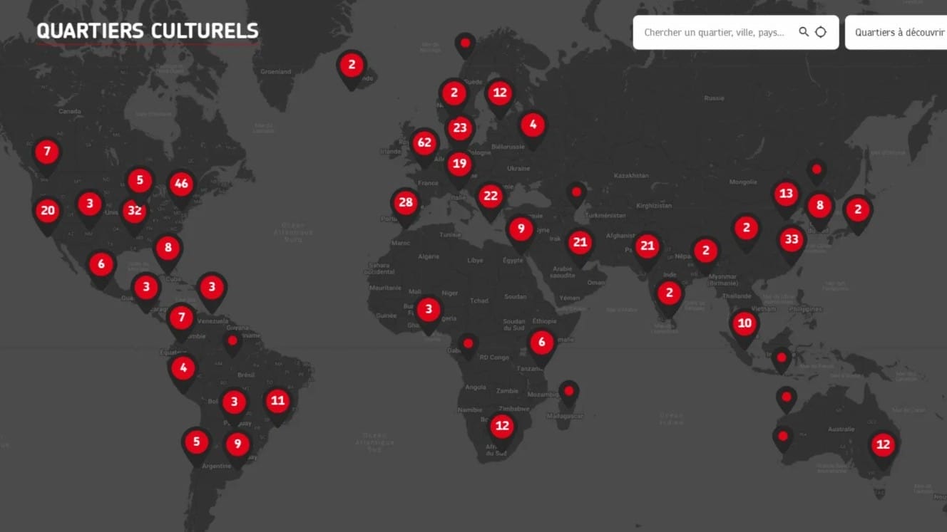 Mapping the world's cultural districts | QDSinternational